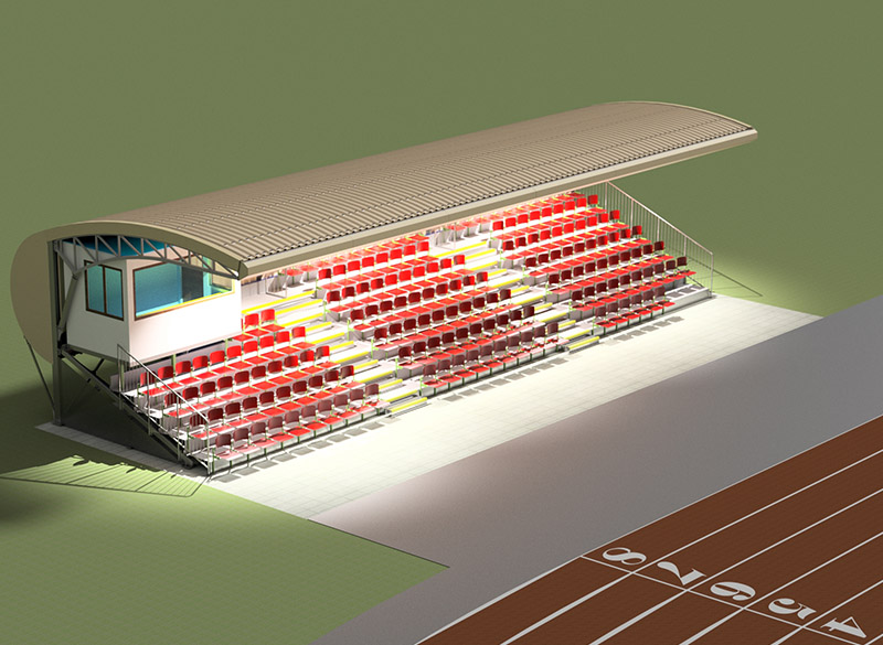 Spectator Grandstands | KMK Consulting Engineers, Bristol