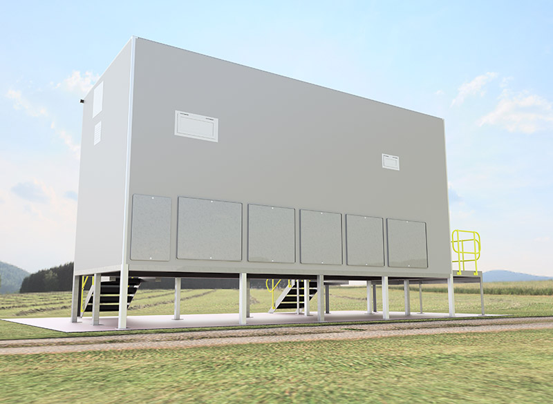 Electrical Substation House | KMK Consulting Engineers, Bristol