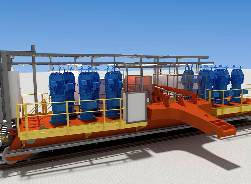 Train Mover Design | KMK Engineer Consultants, Bristol