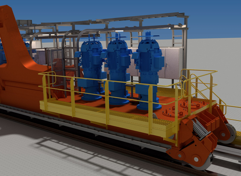 Train Mover Design | KMK Engineer Consultants, Bristol